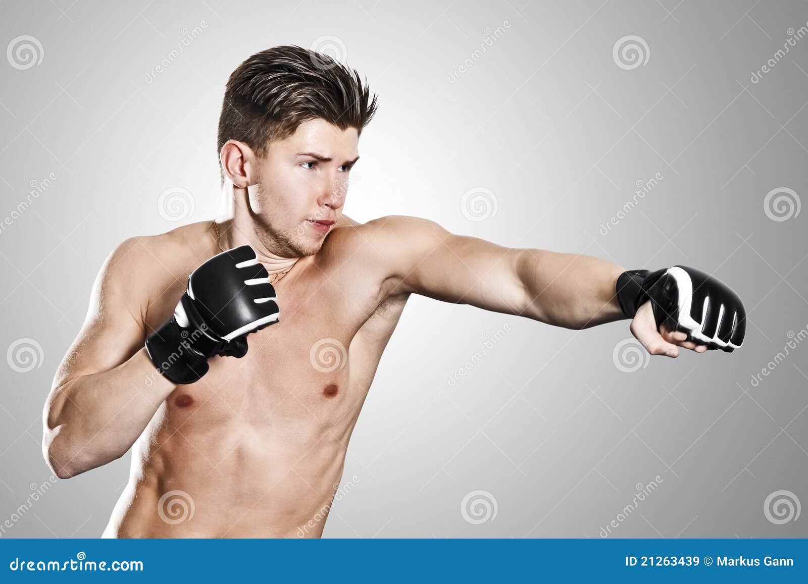 Boxing man stock image. Image of master, black, person - 21263439