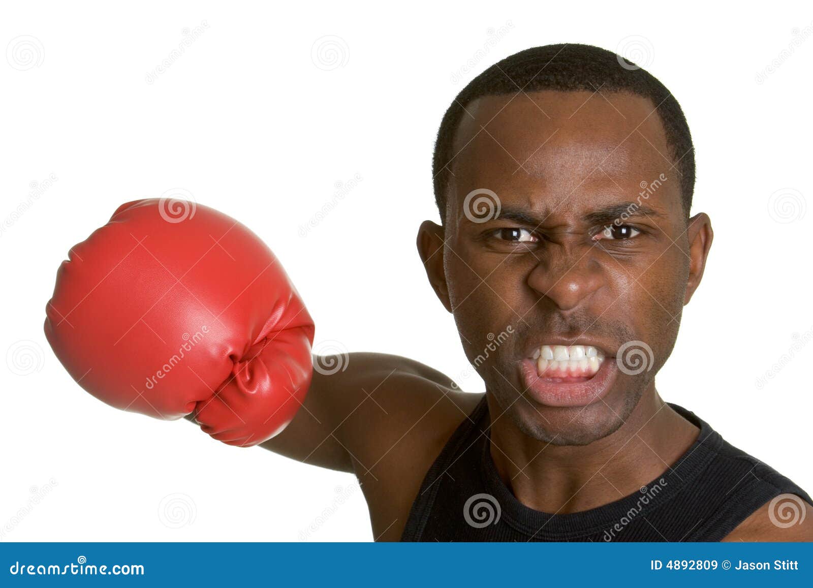 Boxing Man stock image. Image of american, healthy, angry - 4892809