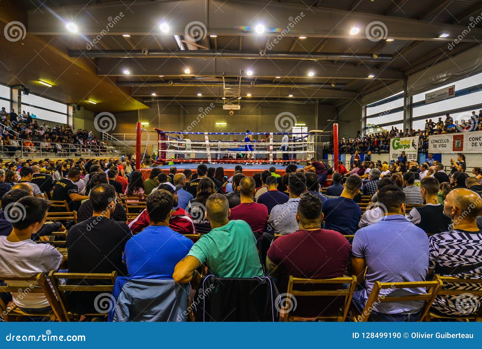 The Boxing Match - Vigo - Spain Editorial Image - Image of exercise ...