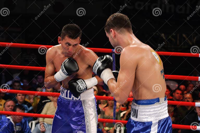 Boxing Match for WBC Intercontinental Title Editorial Photography ...