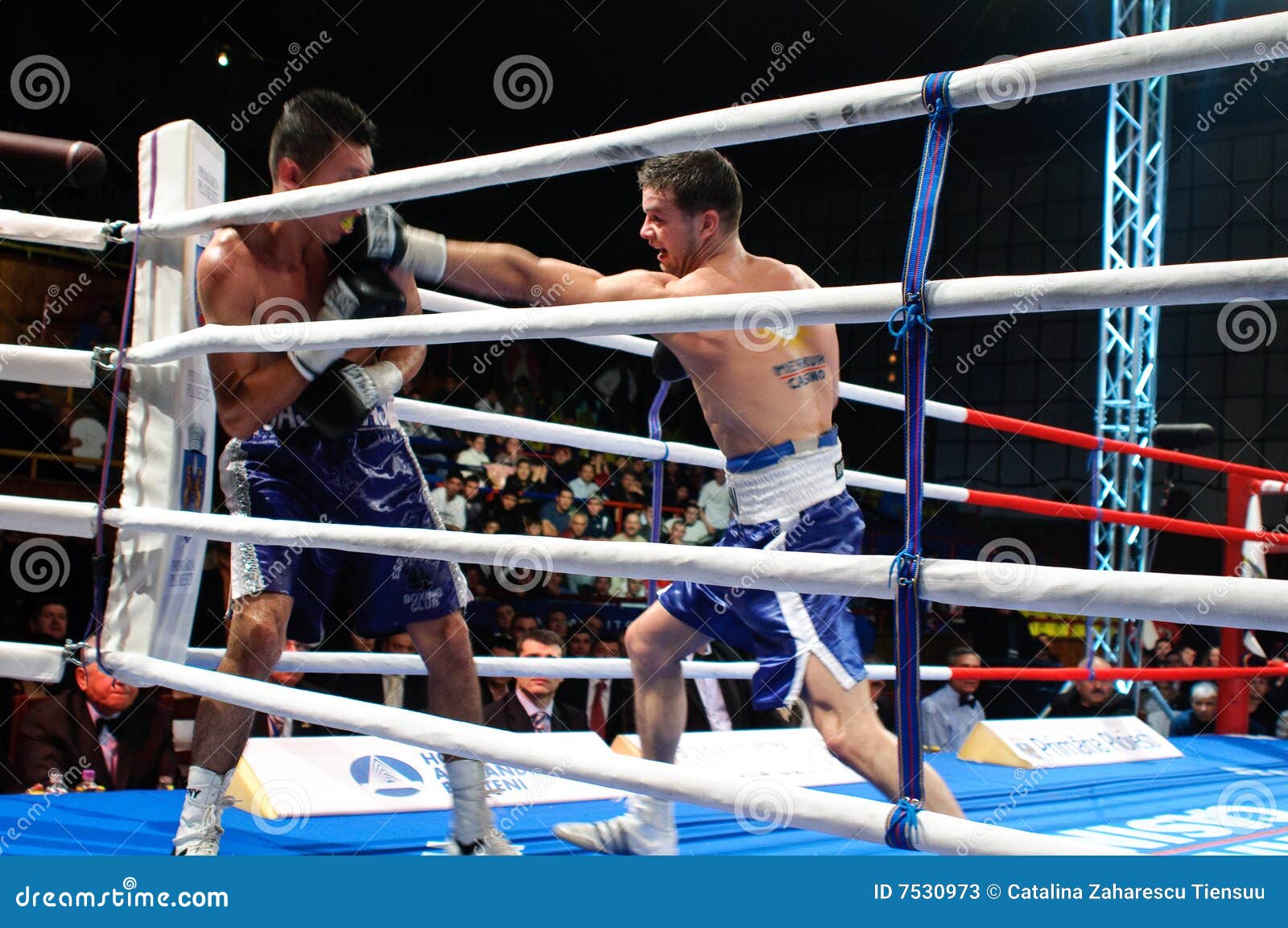 Boxing Match for WBC Intercontinental Title Editorial Stock Photo ...