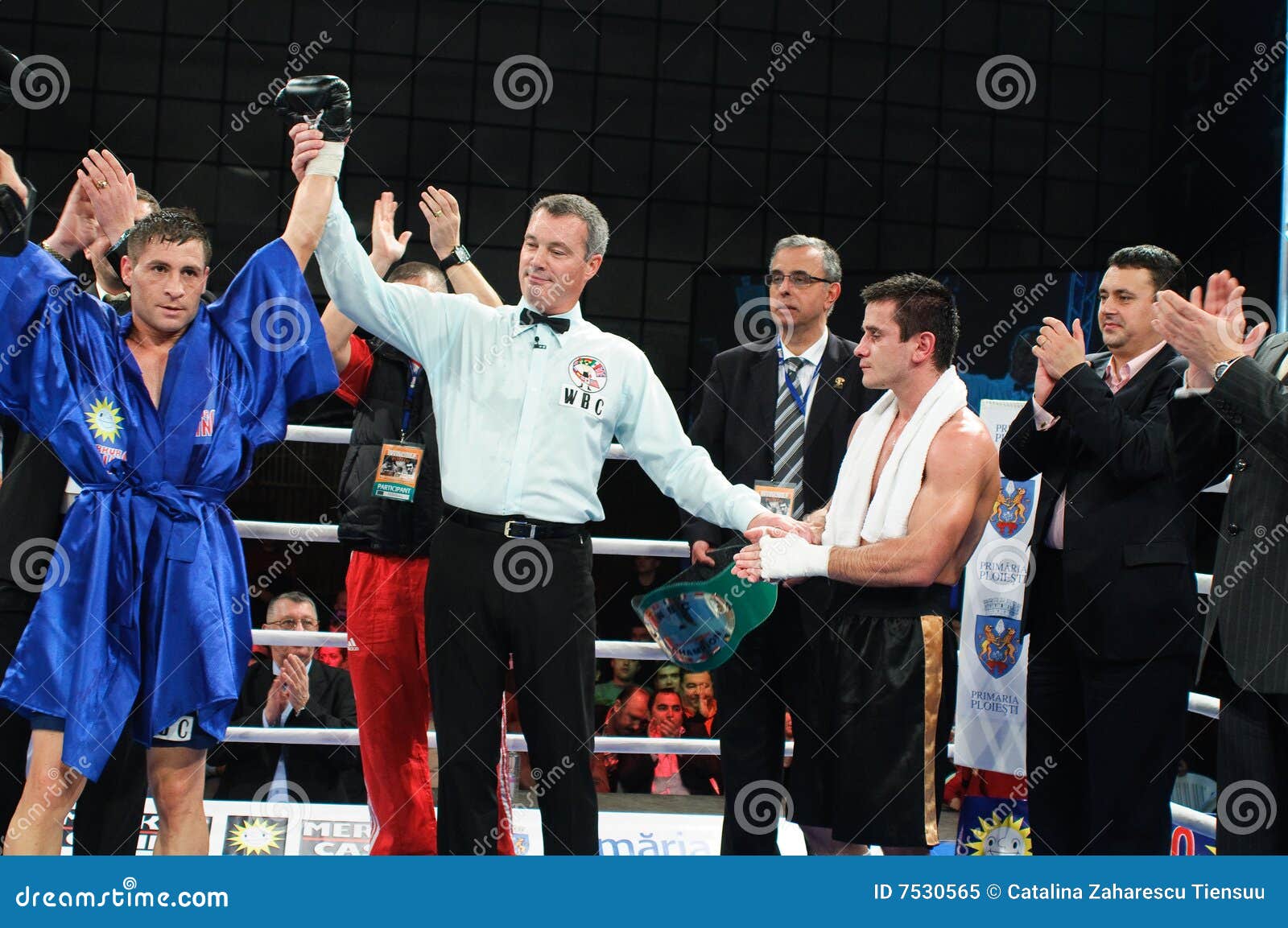 Boxing Match for the WBS Mediterranean Title Editorial Image - Image of ...
