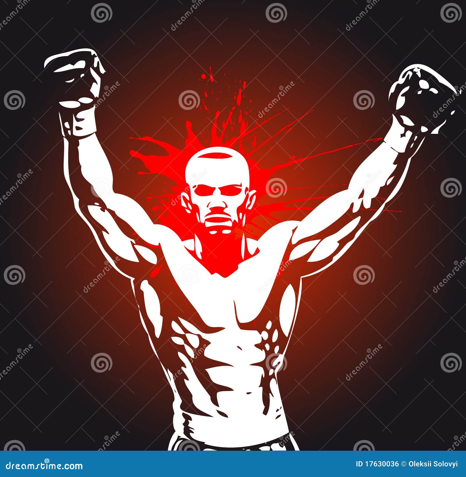 Boxing Poster Stock Photography | CartoonDealer.com #17630036