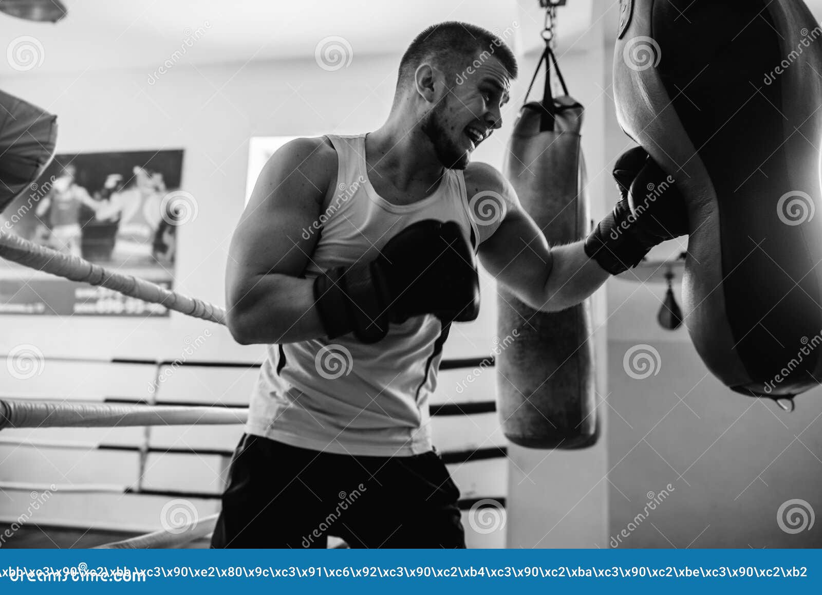 Preparation for Competitions Boxing Editorial Stock Image - Image of ...