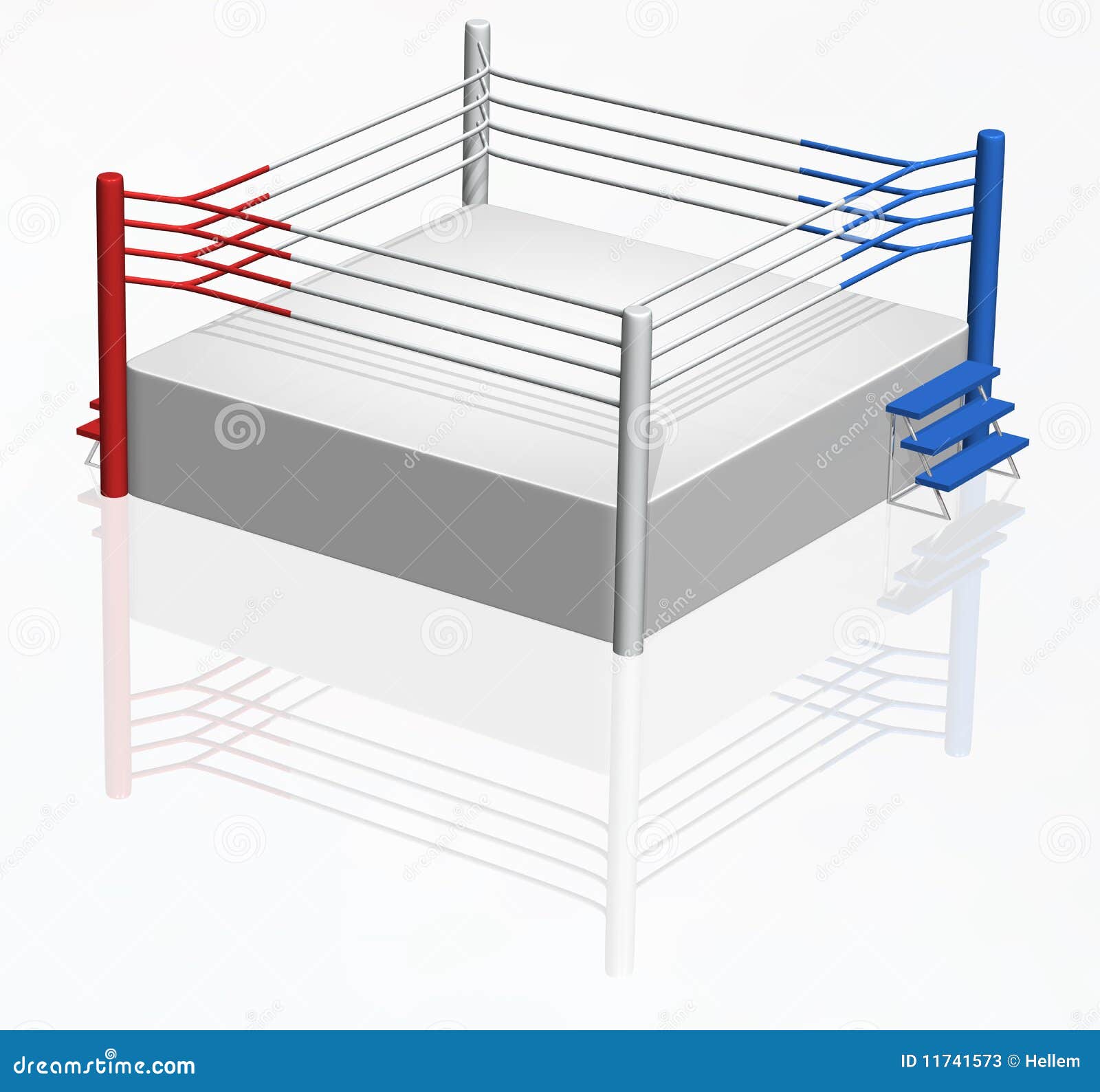 Boxing Ring stock illustration. Illustration of boxing - 11741573
