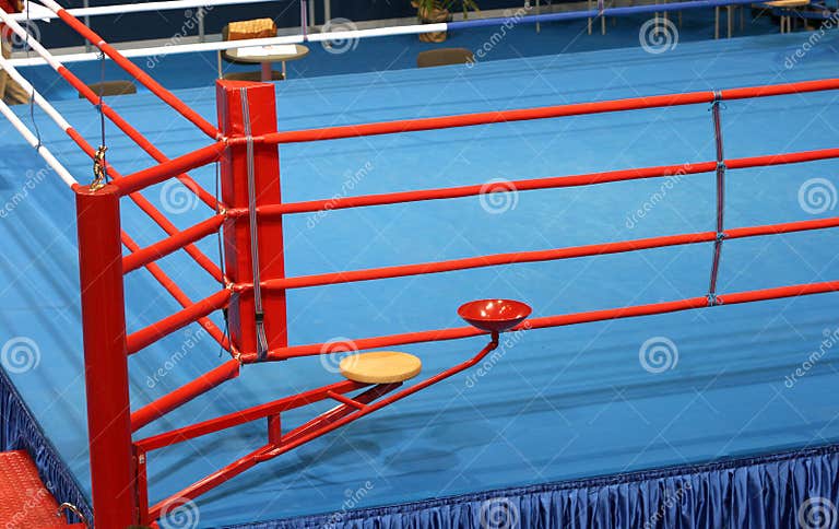 Boxing ring stock photo. Image of strong, knockout, fence - 5046994