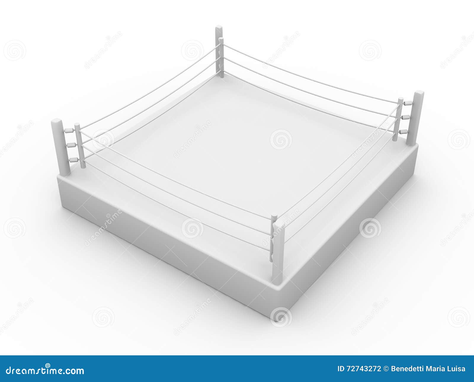 Boxing ring stock illustration. Illustration of tournament - 72743272