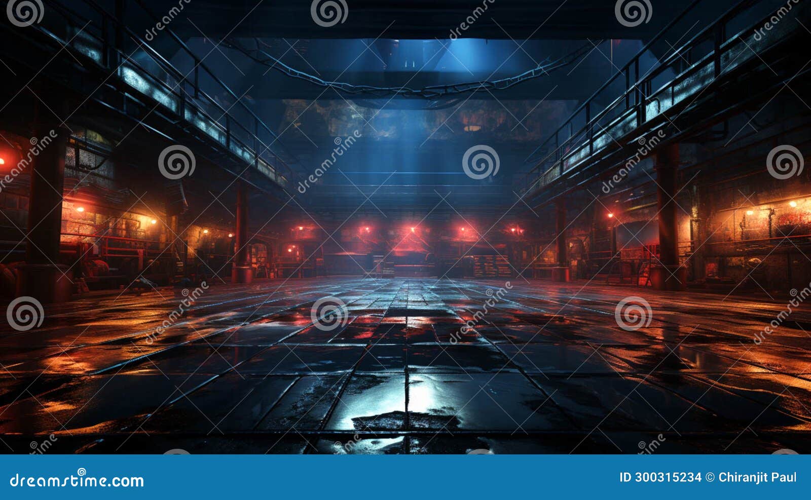 Boxing ring 3D rendered stock illustration. Illustration of athlete ...