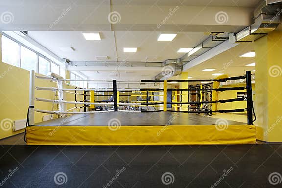 Boxing ring stock image. Image of battle, power, grapple - 77562679