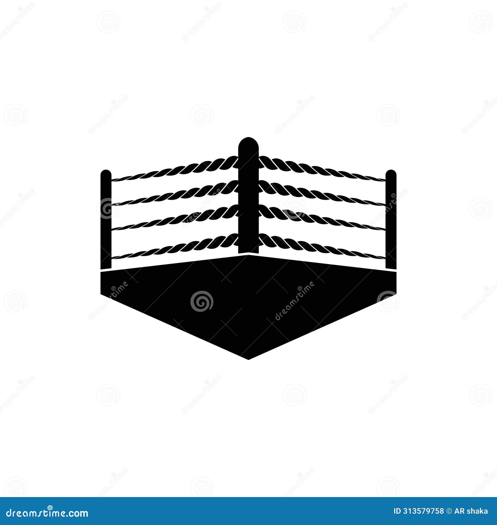 Boxing Ring Logo,icon Vector Illustration Design Stock Illustration ...