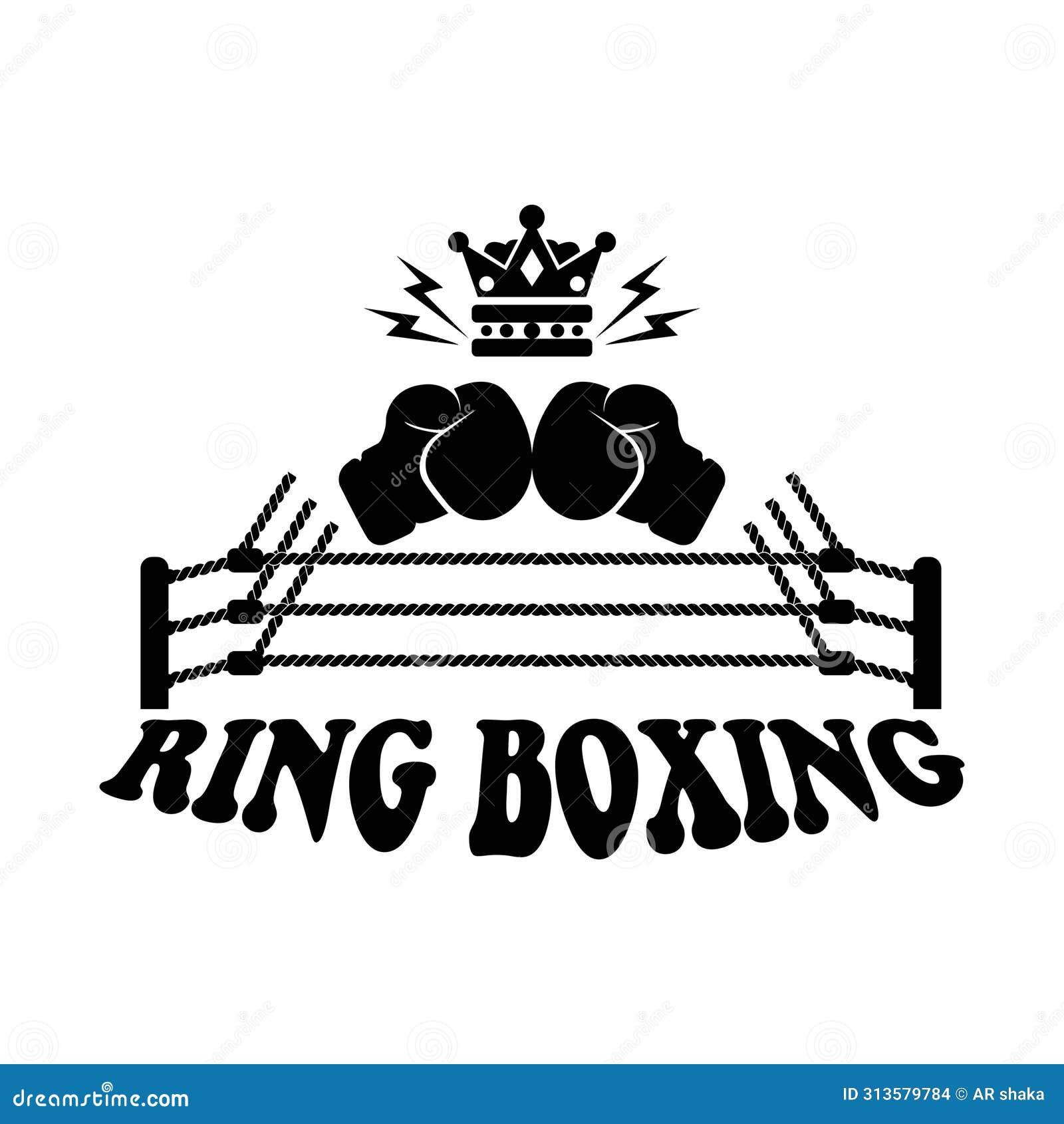 Boxing Ring Logo,icon Vector Illustration Design Stock Illustration ...
