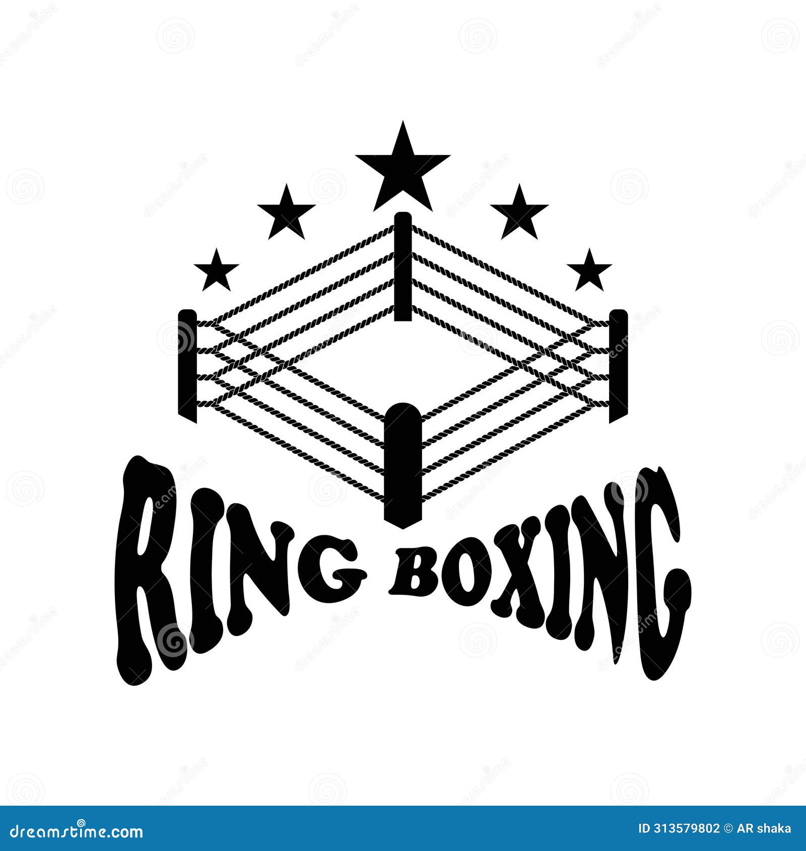 Boxing Ring Logo,icon Vector Illustration Design Stock Illustration ...