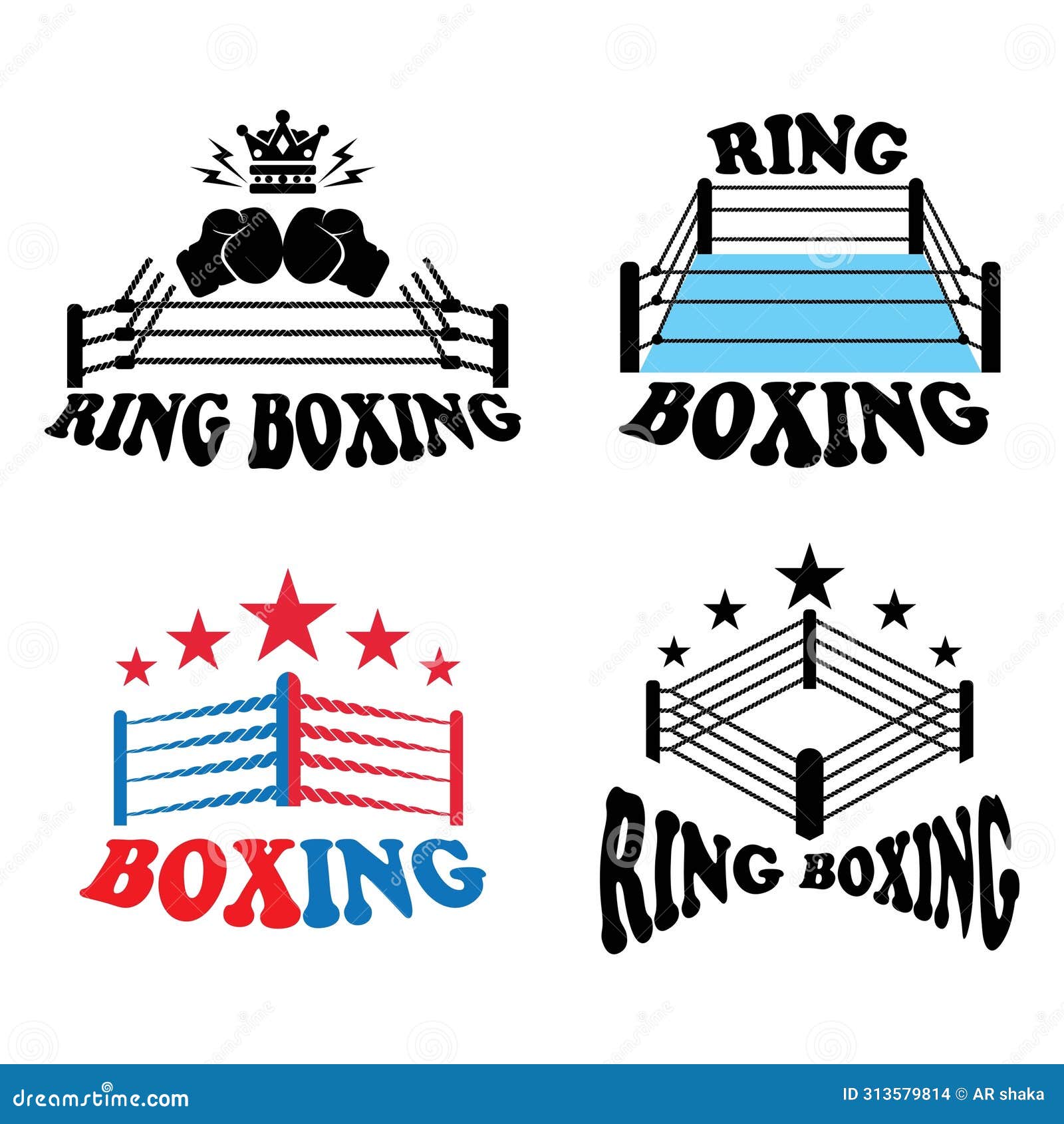 Boxing Ring Logo,icon Vector Illustration Design Stock Illustration ...