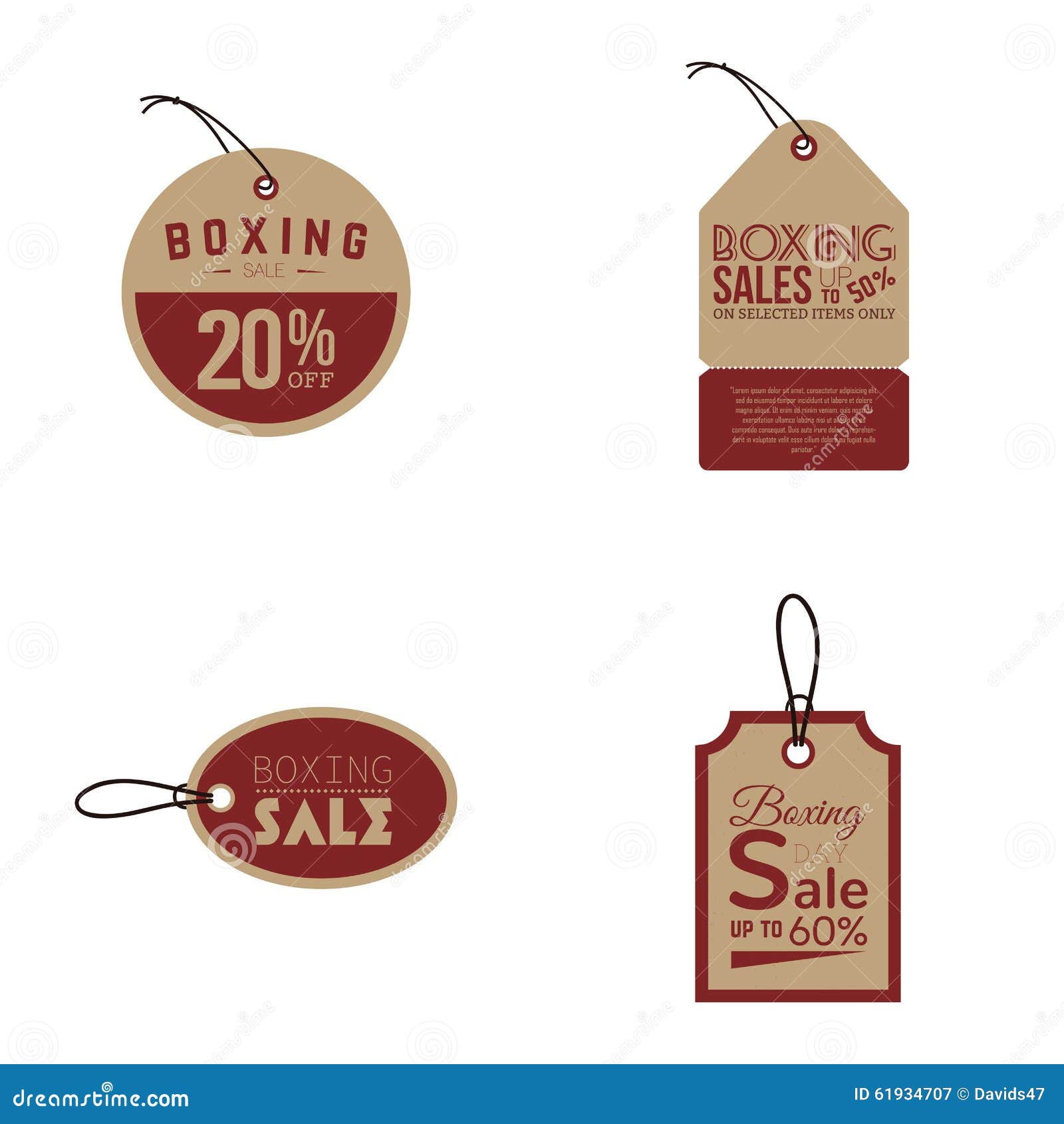 Boxing sale labels stock vector. Illustration of special - 61934707