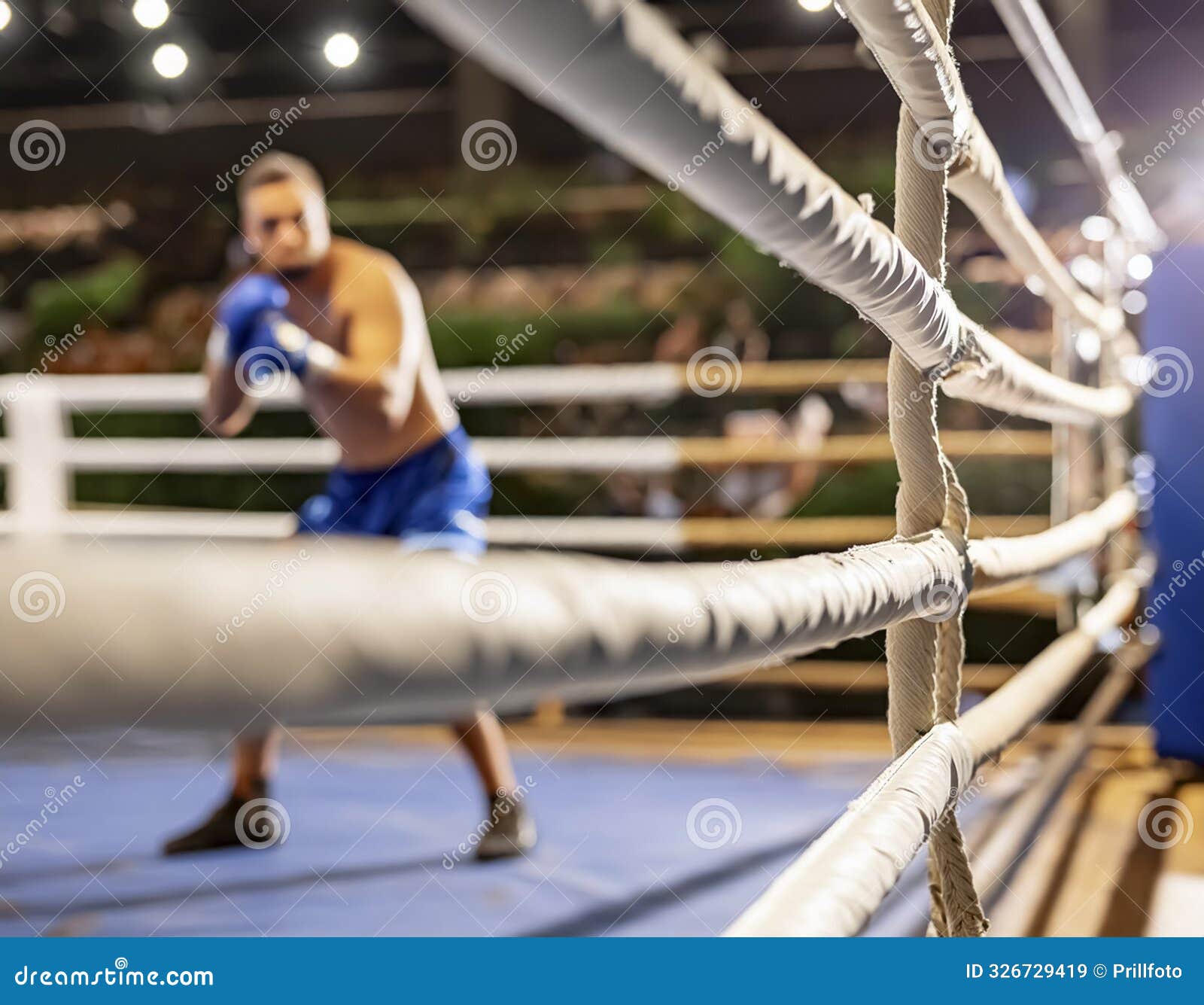 Boxing scenery stock illustration. Illustration of pugilism - 326729419