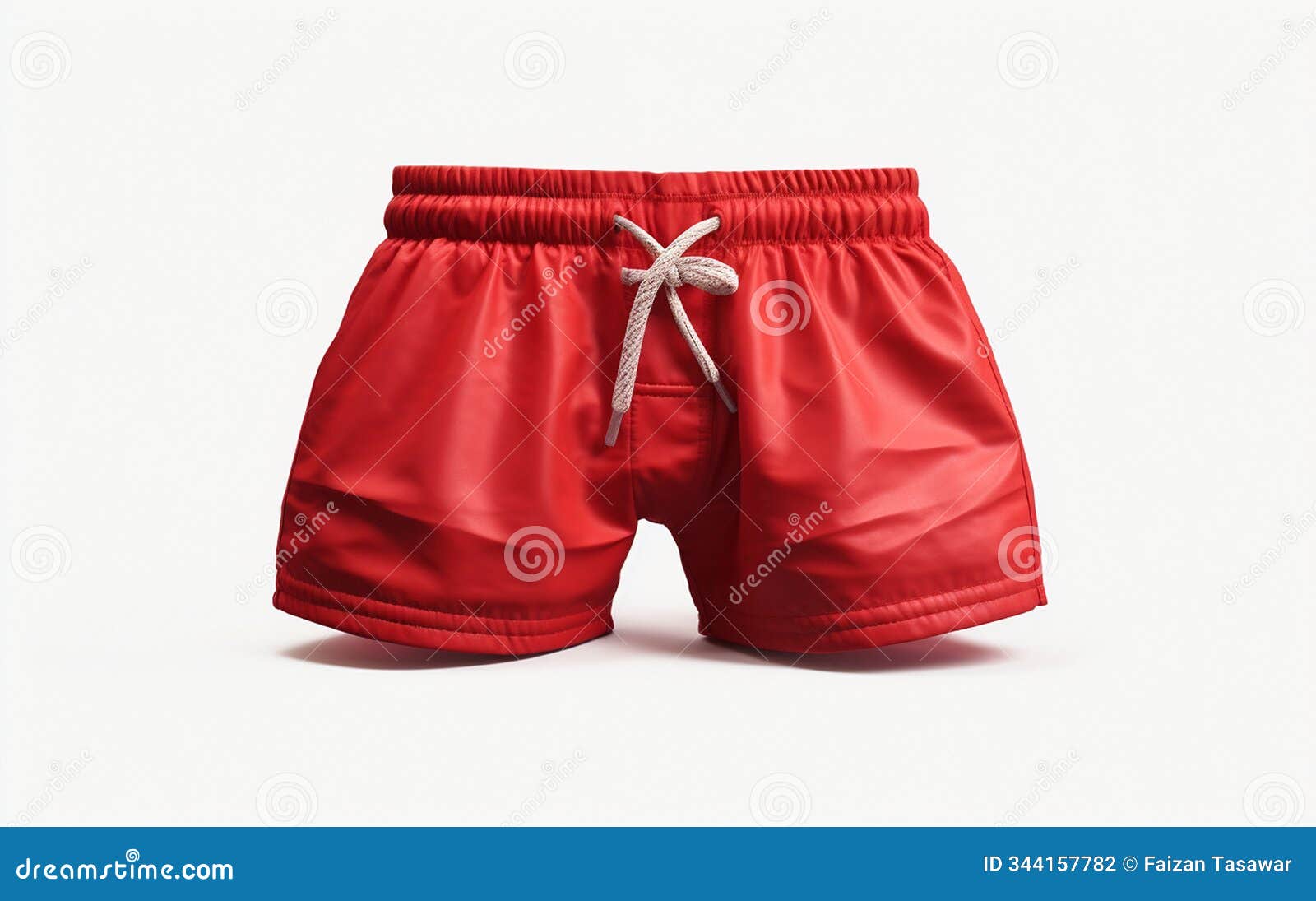 Boxing Shorts in Clean White Stock Photo - Image of movement ...
