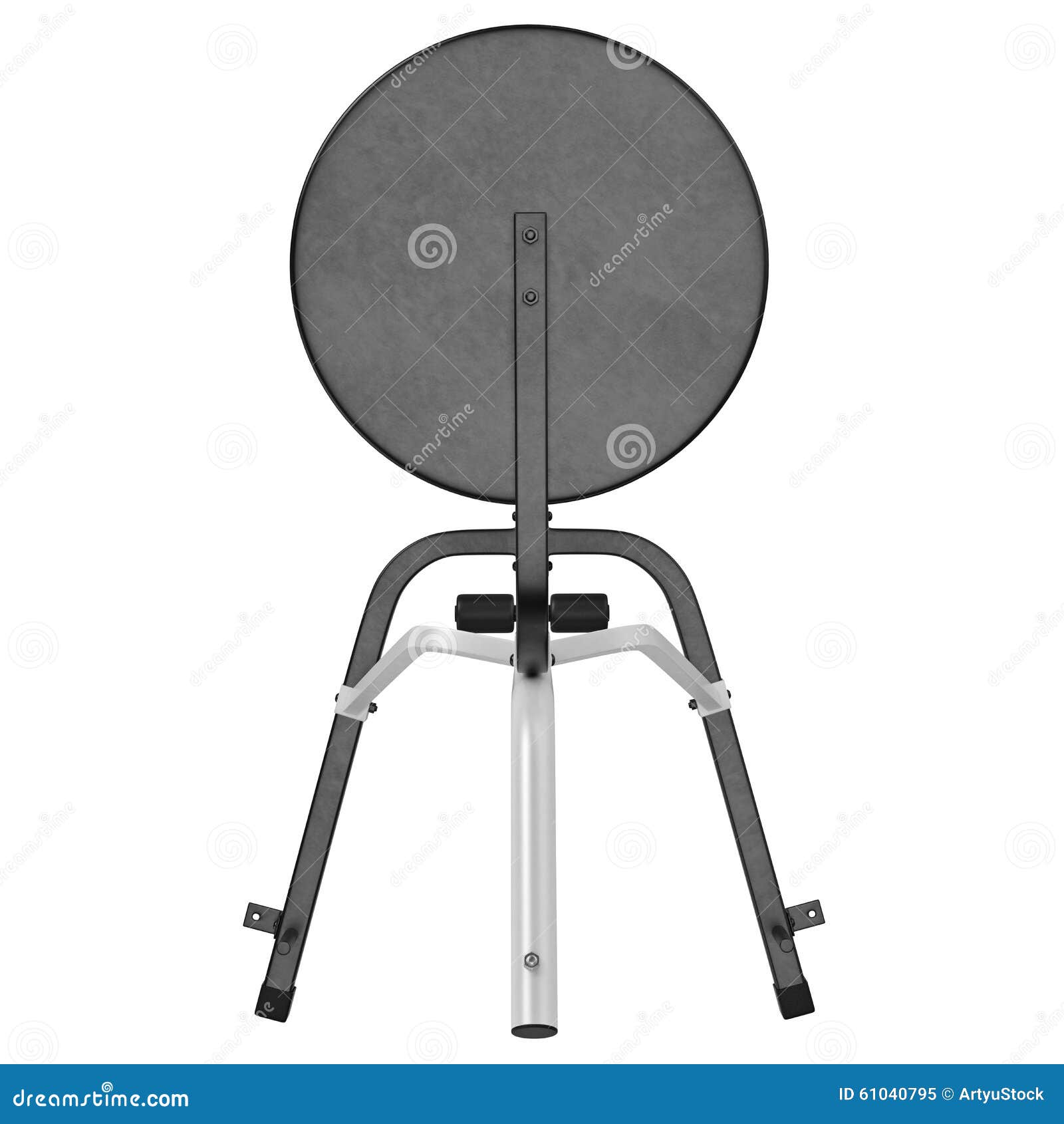 Boxing Stand, Top View. 3D Graphic Stock Illustration - Illustration of ...