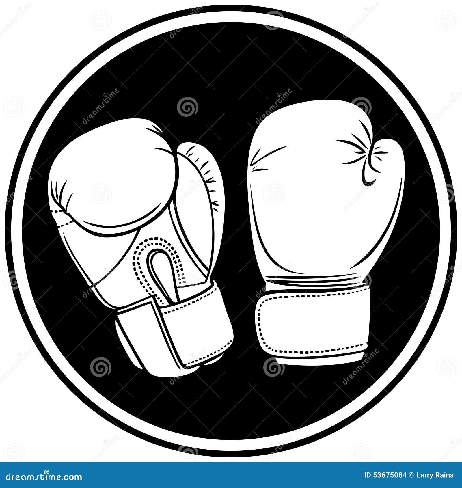 Boxing Symbol stock vector. Illustration of vector, group - 53675084