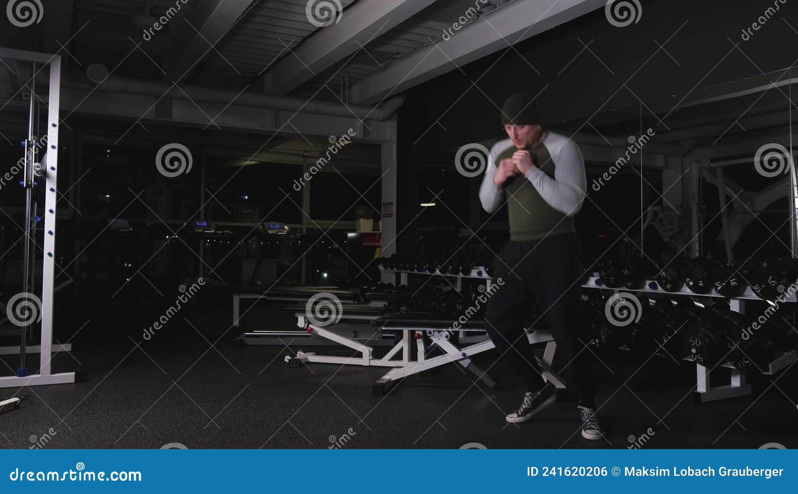 Boxing Warm-up before Power Loads Stock Footage - Video of relaxation ...