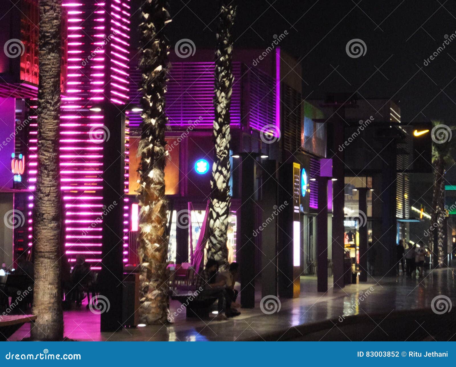 BoxPark in Dubai, UAE editorial photography. Image of boxpark - 83003852