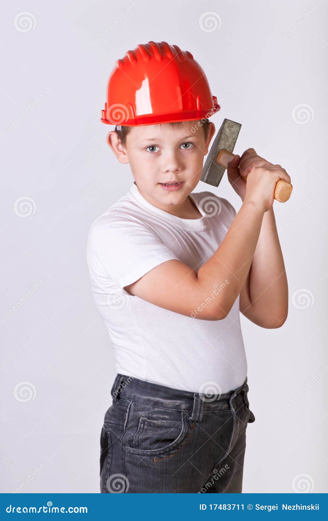 Boy stock image. Image of safety, childhood, portrait - 17483711