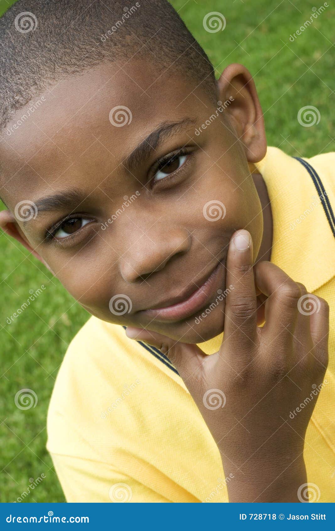 Boy stock photo. Image of boys, thinking, portrait, think - 728718