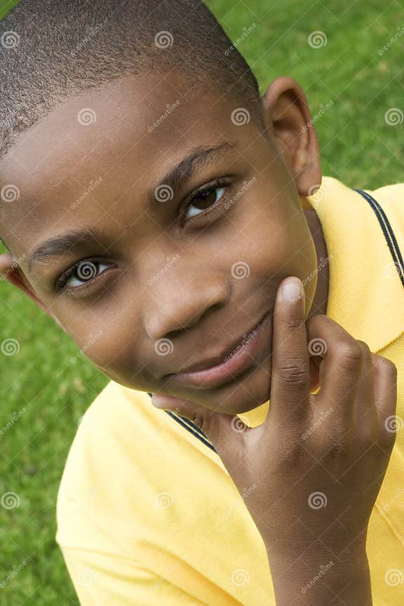 Boy stock photo. Image of boys, thinking, portrait, think - 728718