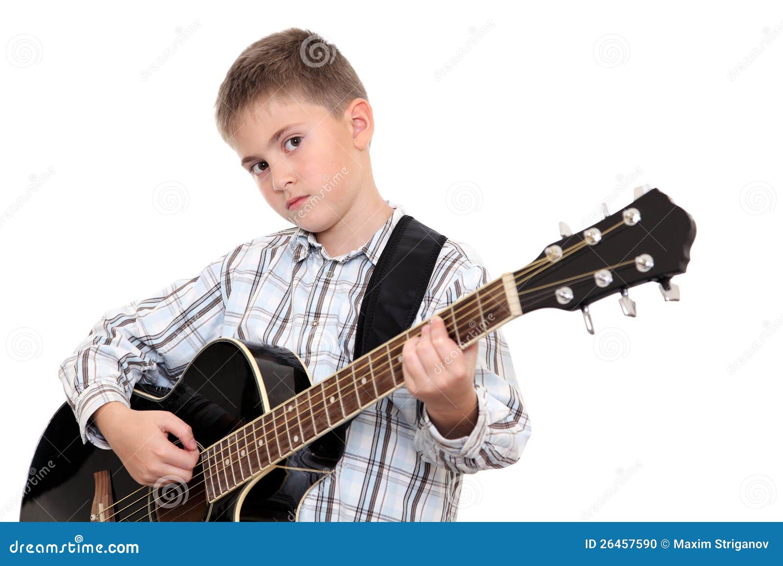 Boy With Acoustic Guitar