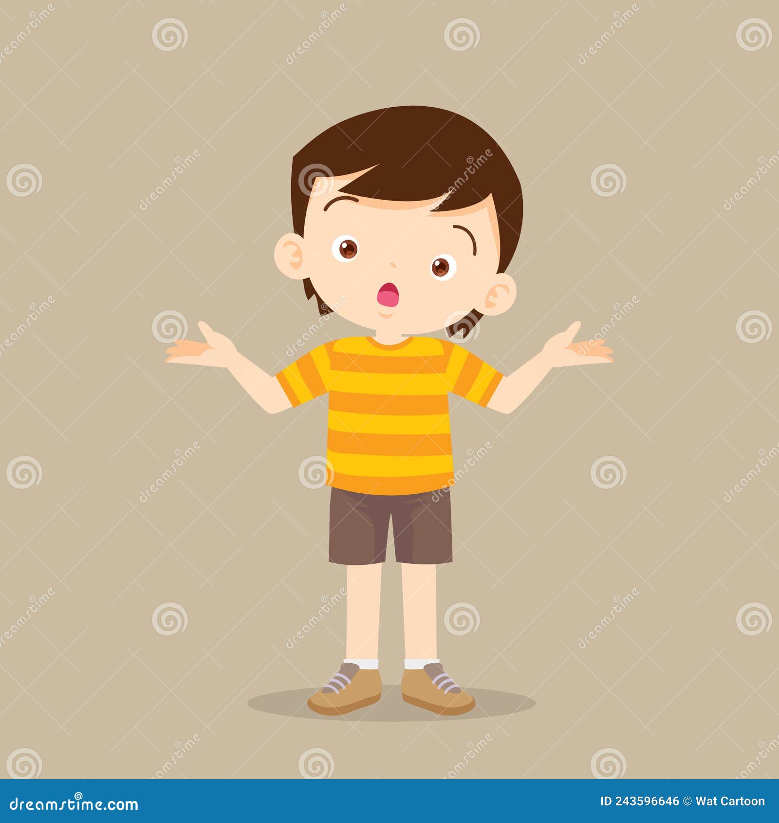 Confused Expression - Female Explorer Scientist Cartoon Vector Stock ...