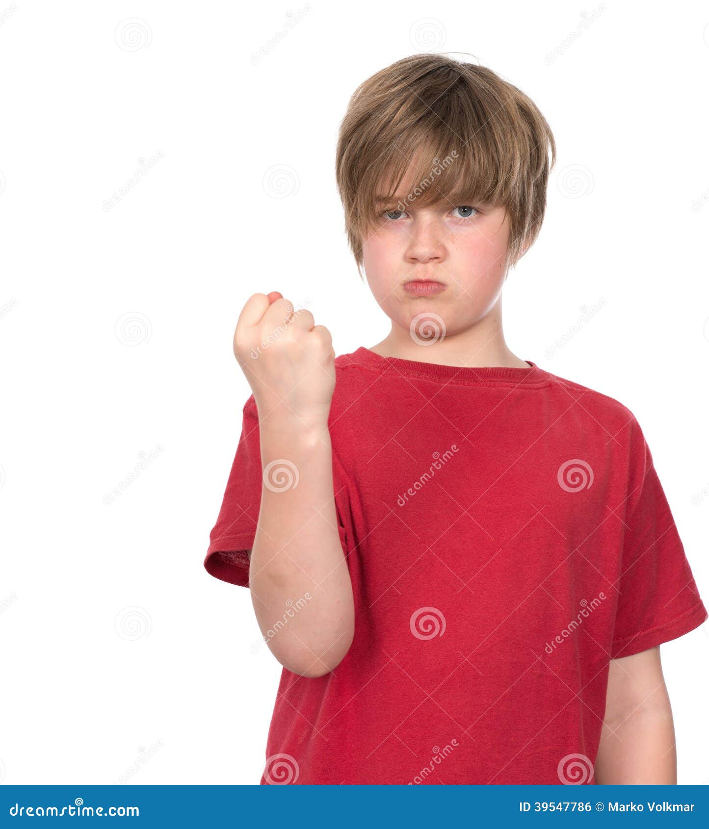 Boy is angry stock photo. Image of isolated, male, child - 39547786