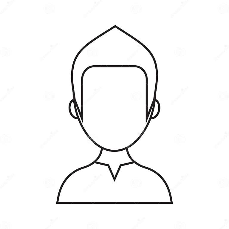 Boy Avatar. Vector Illustration Decorative Design Stock Vector ...