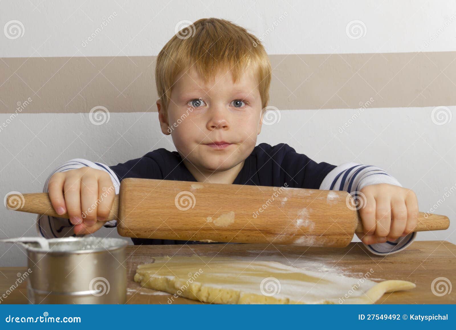 Boy baking stock photo. Image of adorable, cutter, bake - 27549492