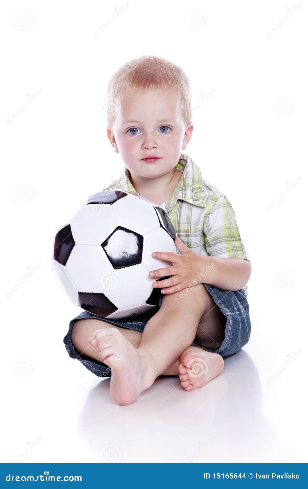 Boy with ball stock photo. Image of adorable, person - 15165644