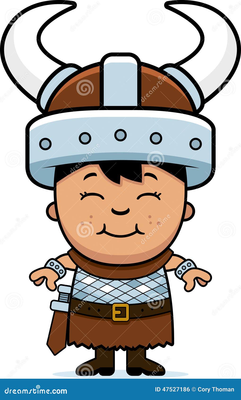 Boy Barbarian stock vector. Illustration of graphic, cartoon - 47527186