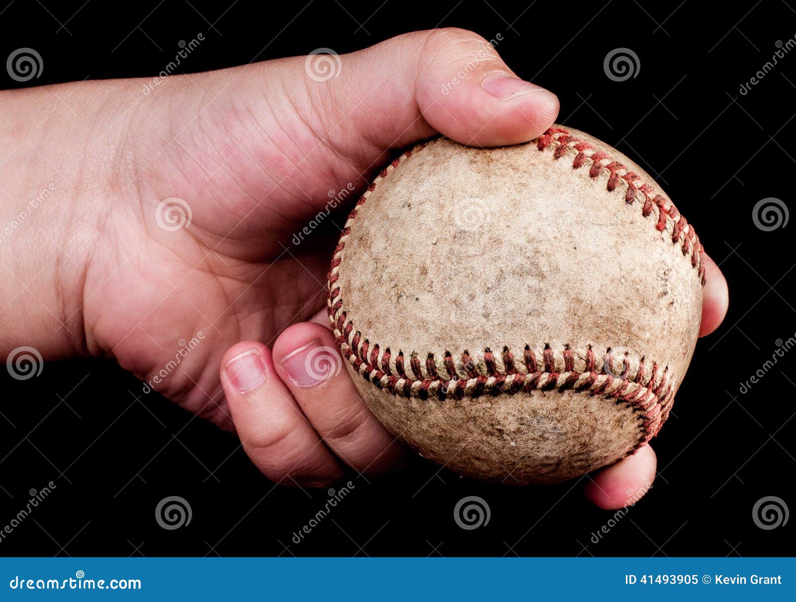 Boy with baseball stock image. Image of worn, pitch, little - 41493905