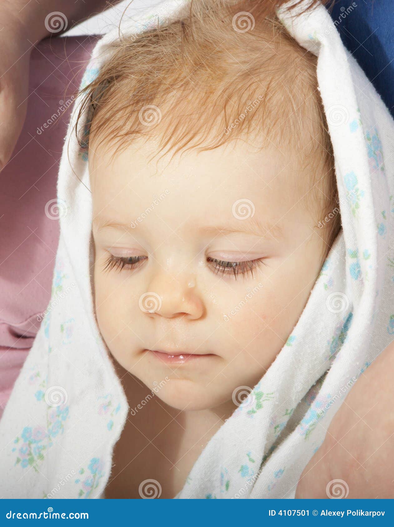 Boy After A Bath Picture. Image: 4107501