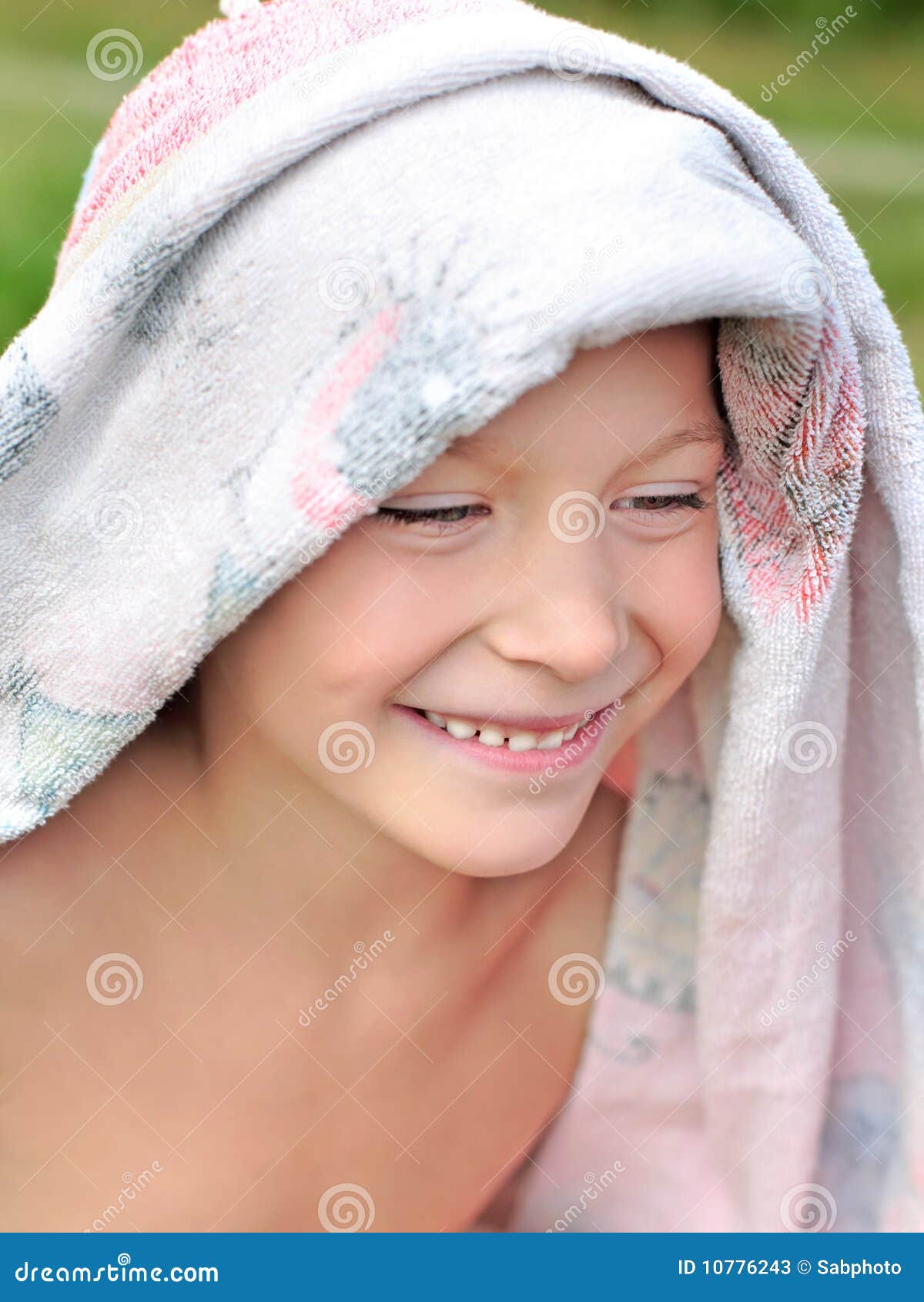 Boy after bathing stock image. Image of smiling, caucasian - 10776243