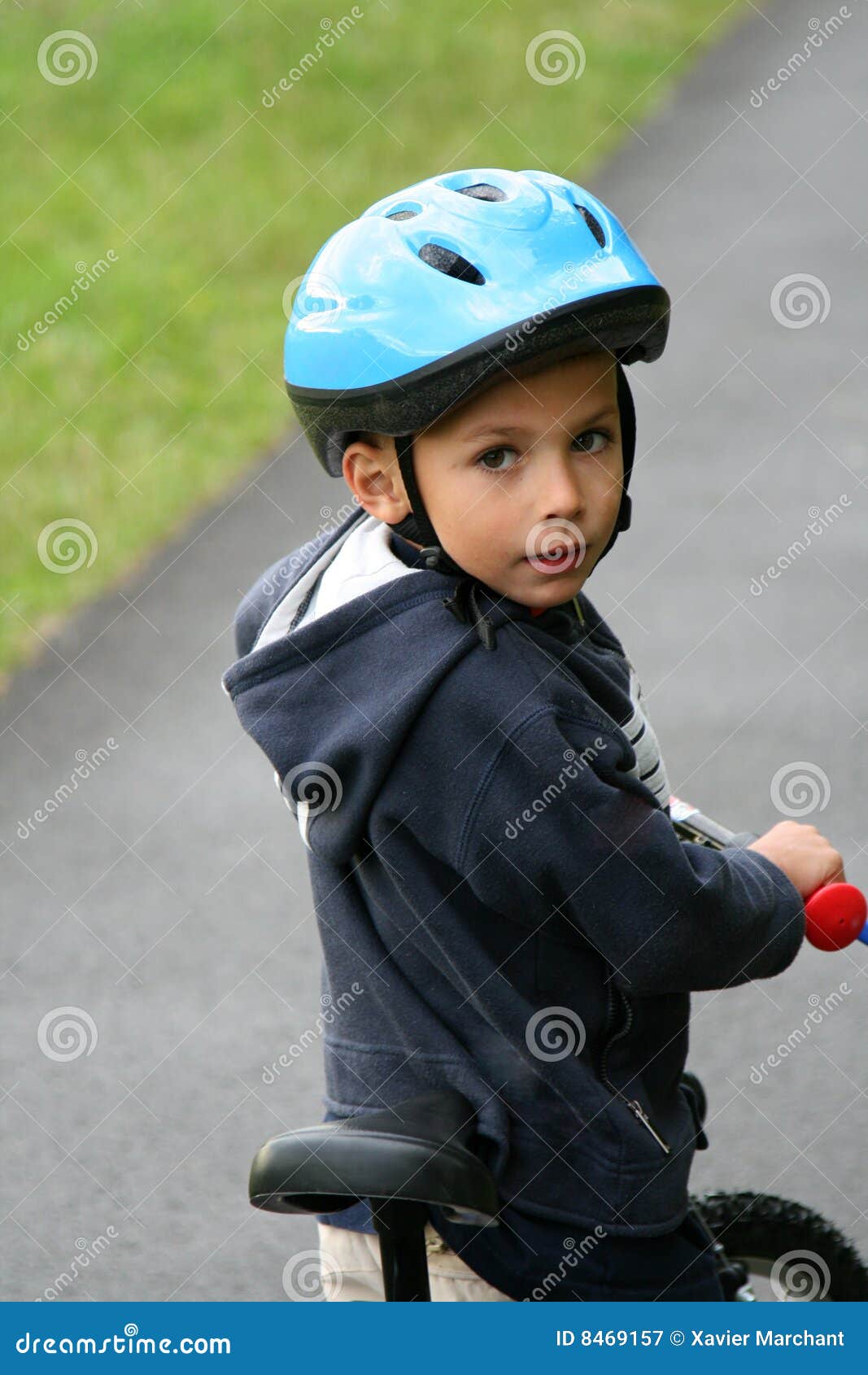 Boy on a bicycle stock image. Image of country, road, learn - 8469157