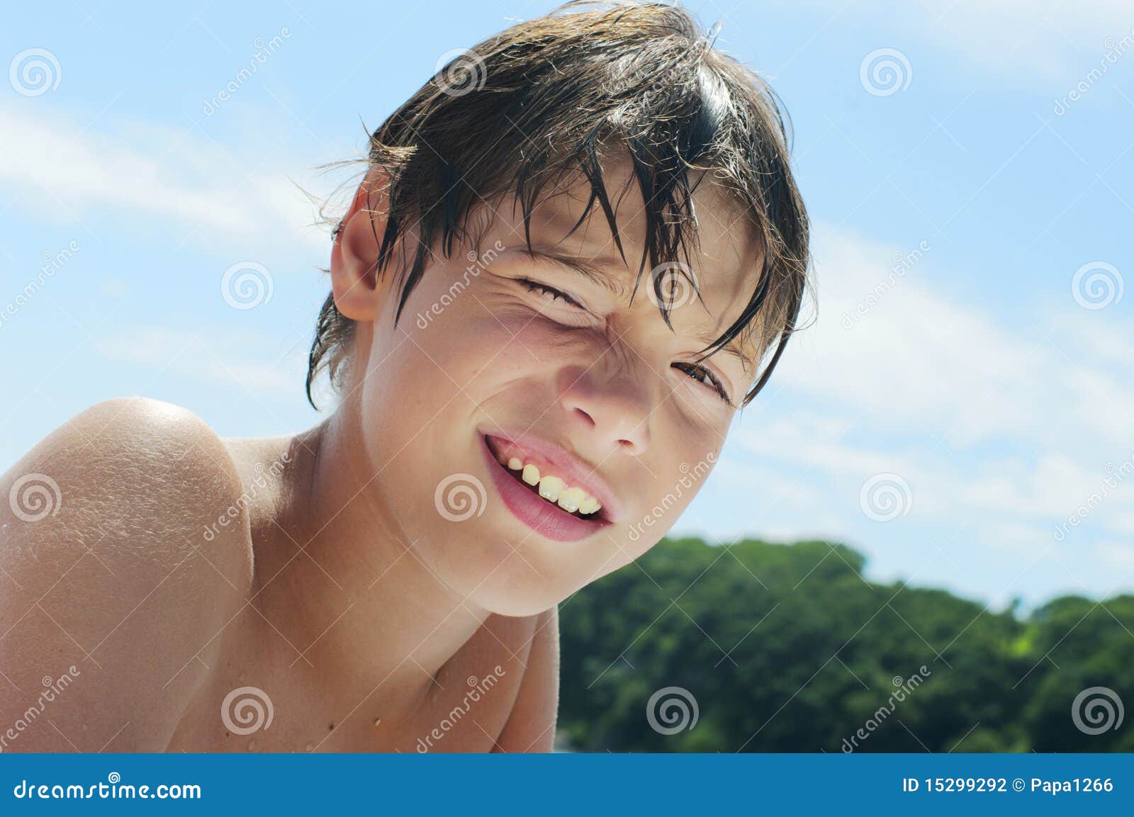 Boy blue sky stock photo. Image of laptop, sunburn, tariff - 15299292