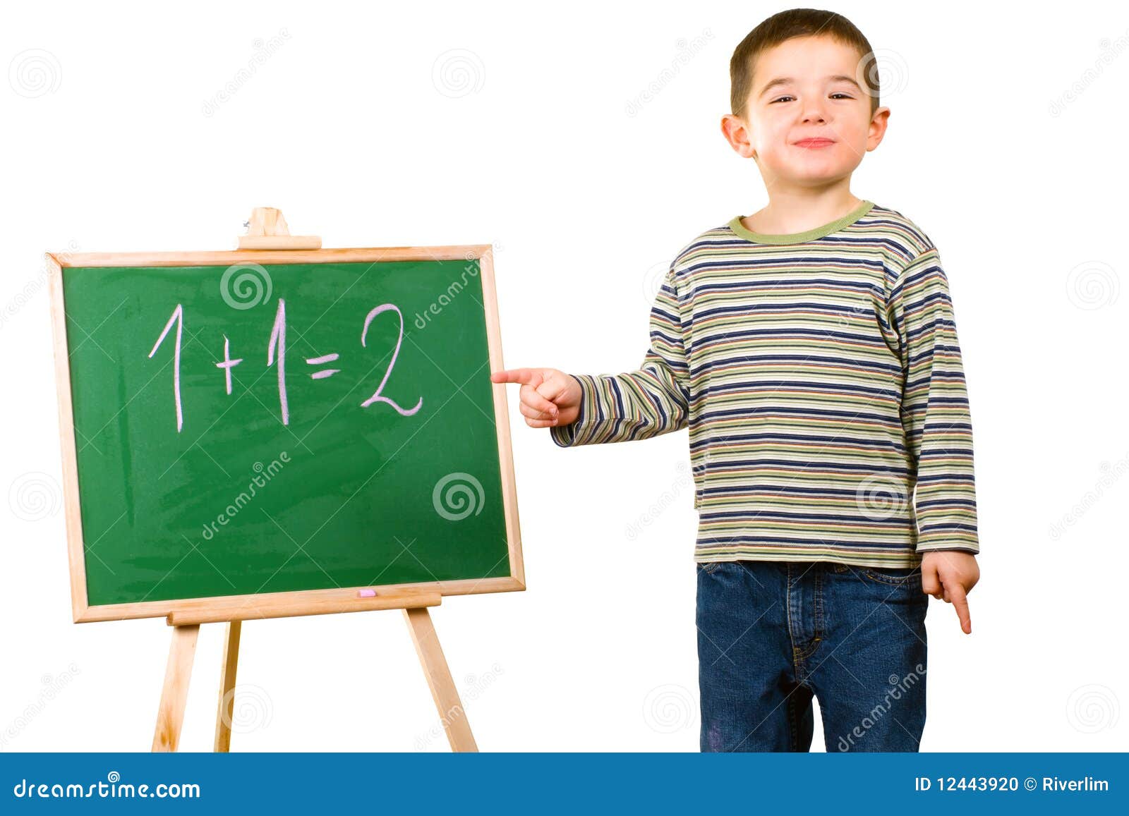 Boy with board stock photo. Image of maths, learning - 12443920