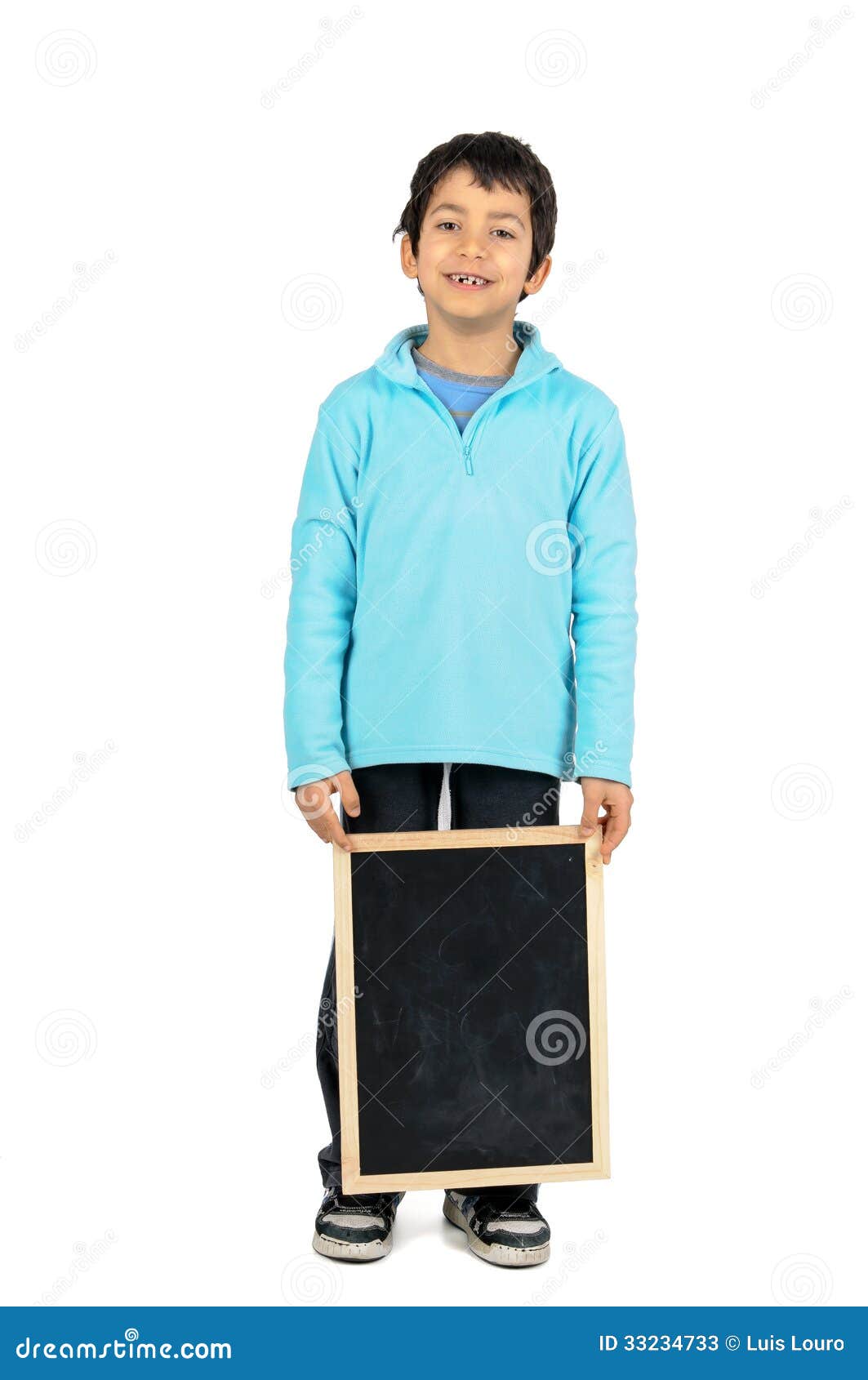 Boy with board stock image. Image of little, looking - 33234733