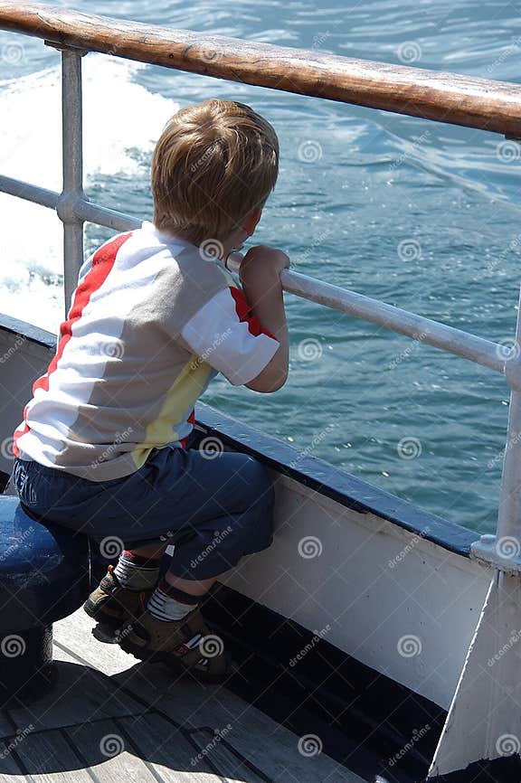 Boy in boat stock photo. Image of kids, enjoy, boat, child - 232246