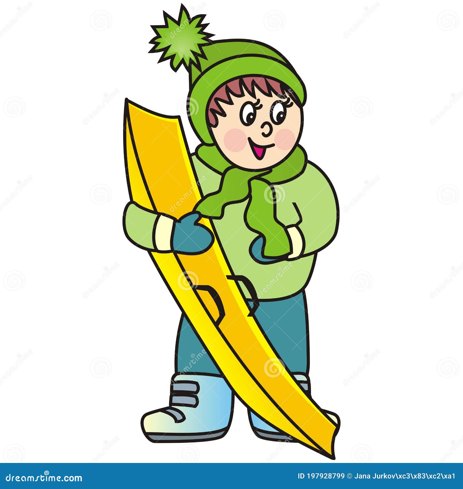 Bobsled Winter Sport. Gravity Powered Sleigh. Two Athlete Riders On A ...