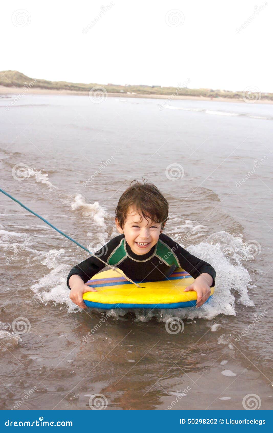 Boy Bodyboarding stock photo. Image of northumberland - 50298202