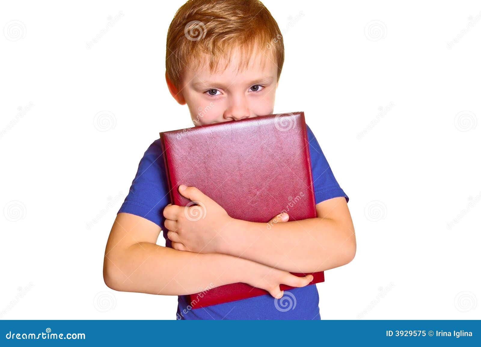 Boy with a book stock image. Image of aspirations, reading - 3929575