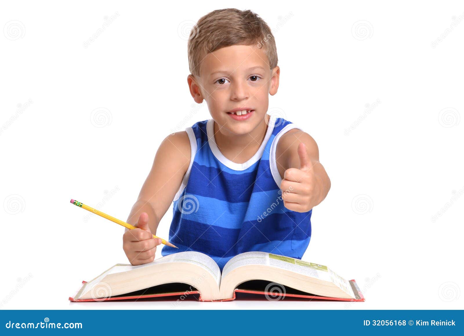 Boy and Book stock photo. Image of young, person, youth - 32056168