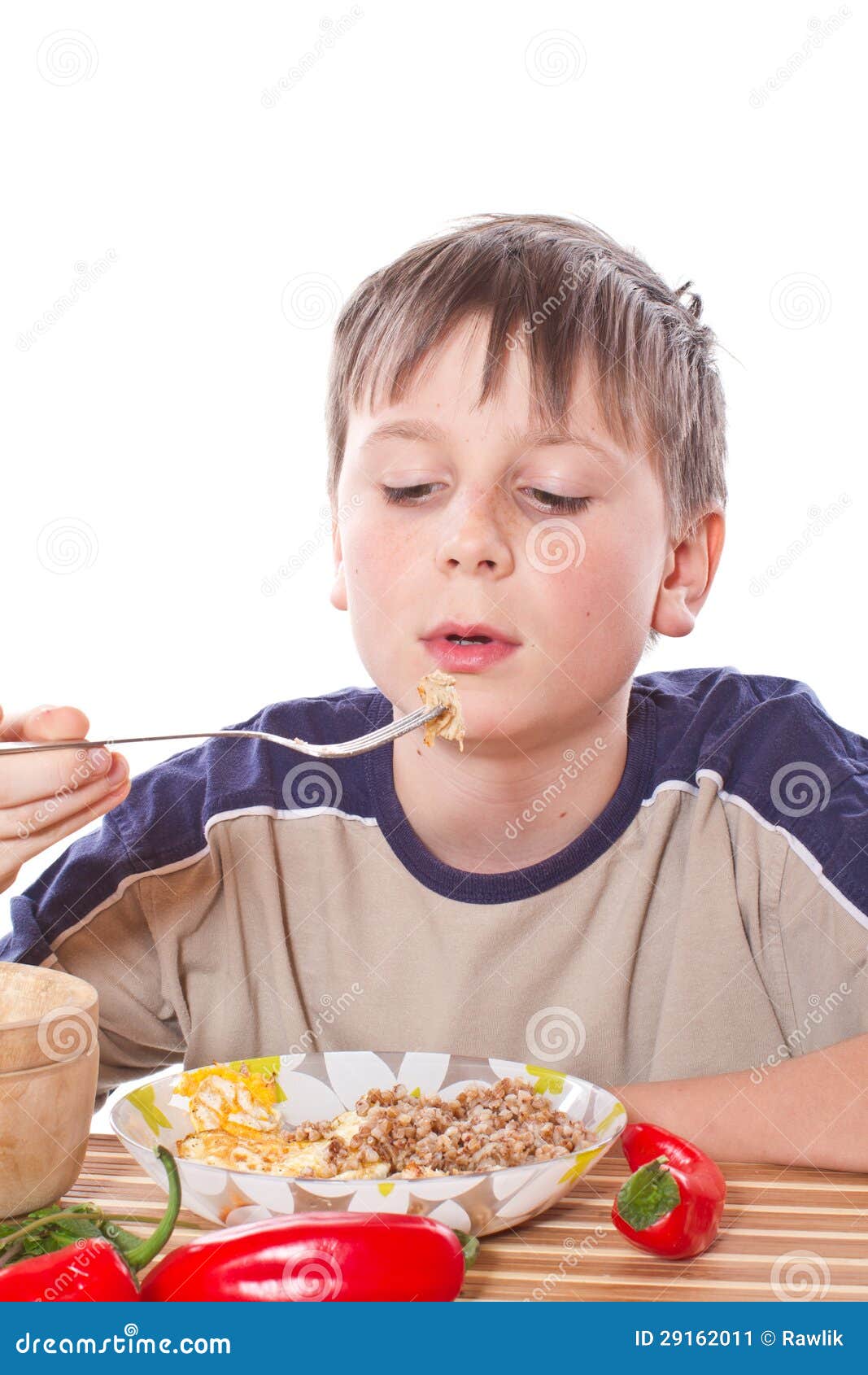 Boy breakfast stock image. Image of health, diet, isolated - 29162011