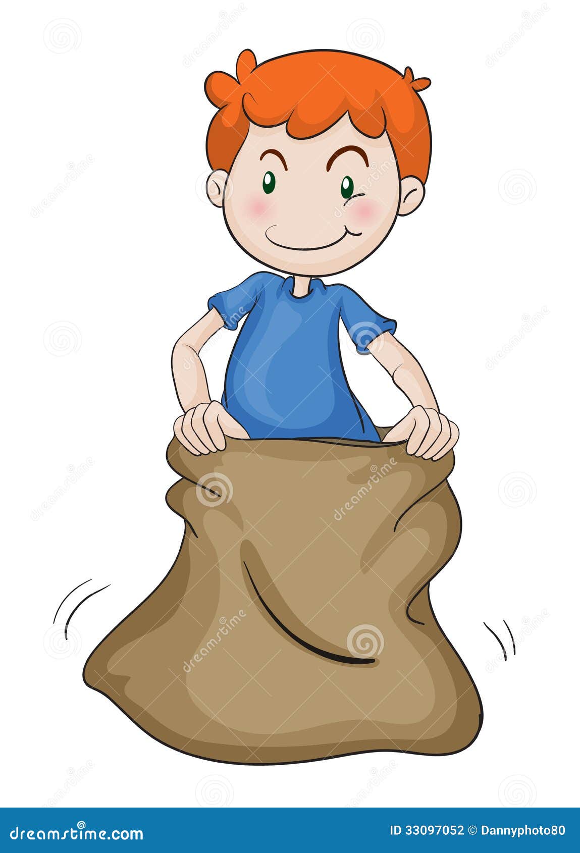 Boy and burlap stock vector. Illustration of hair, child - 33097052