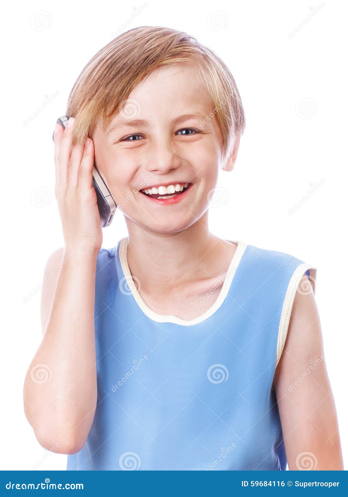 Boy calling phone stock photo. Image of action, girl - 59684116