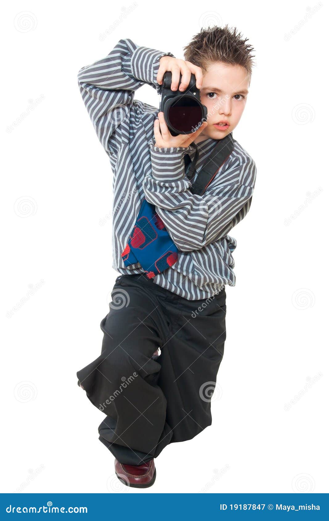Boy and camera stock image. Image of child, camera, small - 19187847